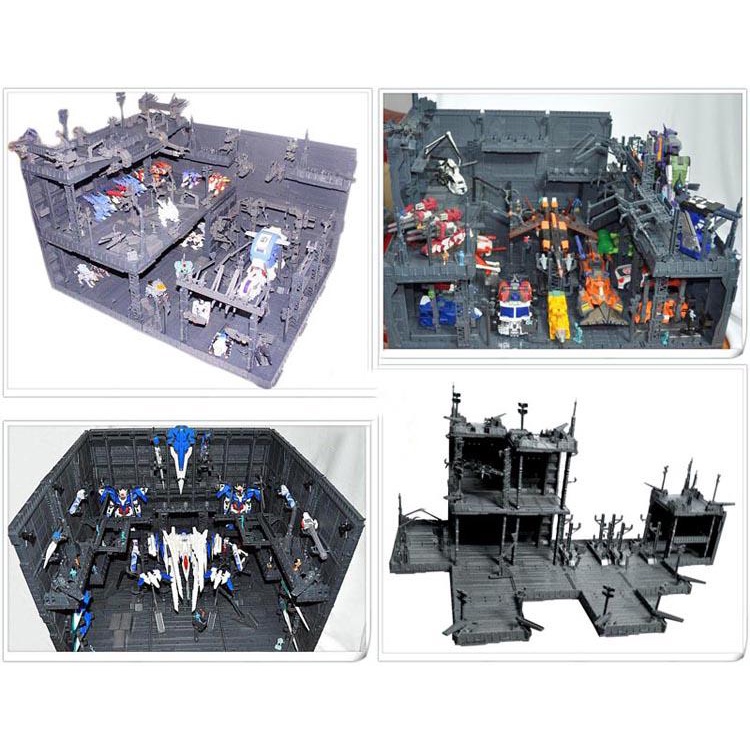 Mô Hình Lắp Ghép Sa Bàn Gundam - Mô Hình Xưởng Robot - Domain Base Cho ...